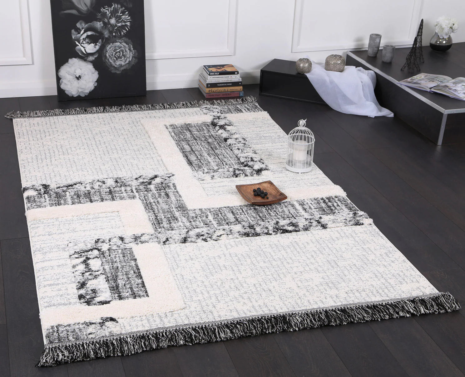 Kaza modern designer rug 290 x 200 cm – Silk Road Rugs
